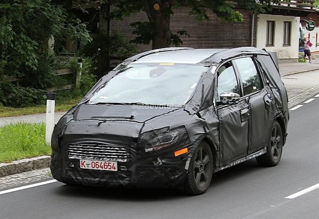 全新福特Galaxy谍照曝光 或巴黎车展首发_易车