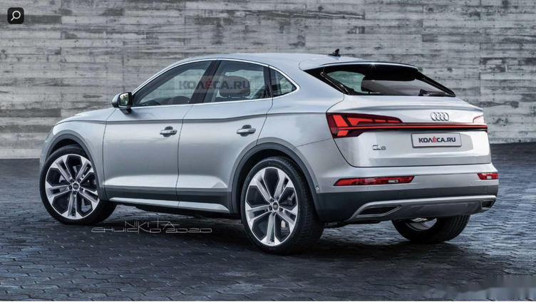 2020款奥迪Q5 Sportback渲染图曝光，2020年下半年发布_易车